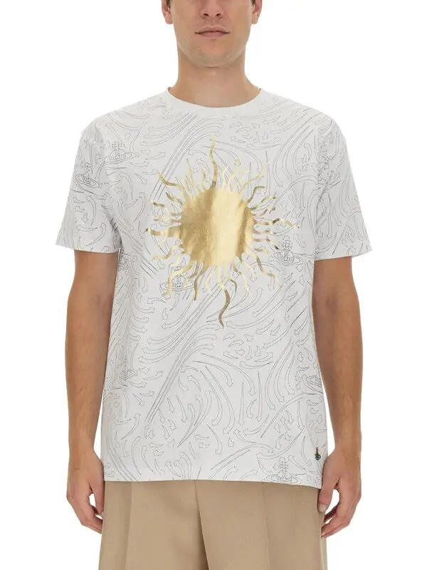 VIVIENNE WESTWOOD T-shirt With Logo - White
