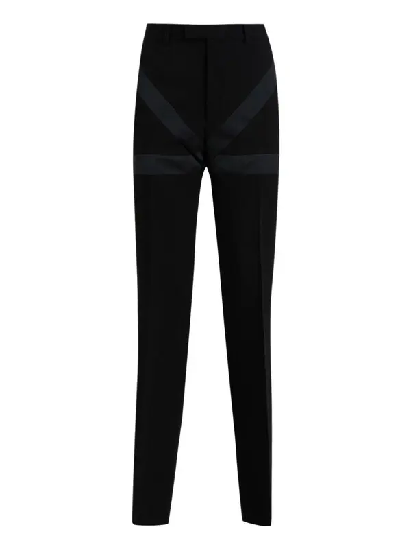 FERRAGAMO Paneled Tailored Trousers - Multicolor