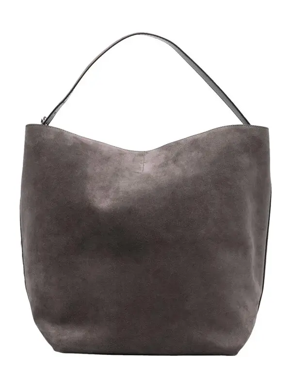 TOTEME Bleted Suede Leather Tote - Multicolor