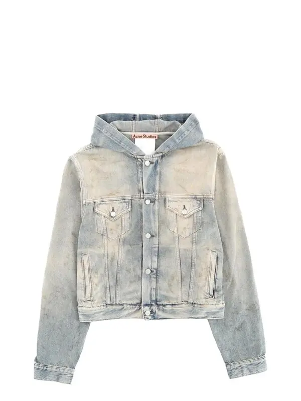 Acne Studios Hooded Jacket - Blue