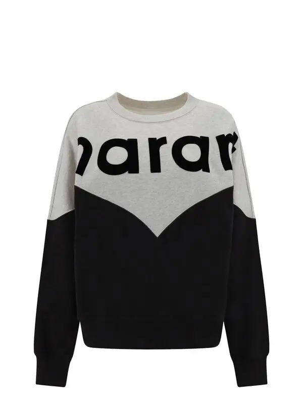 Isabel Marant Étoile Marant Cotton Houston Sweatshirt - Gray