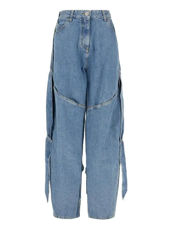 Attico Denim Jeans - Multicolor