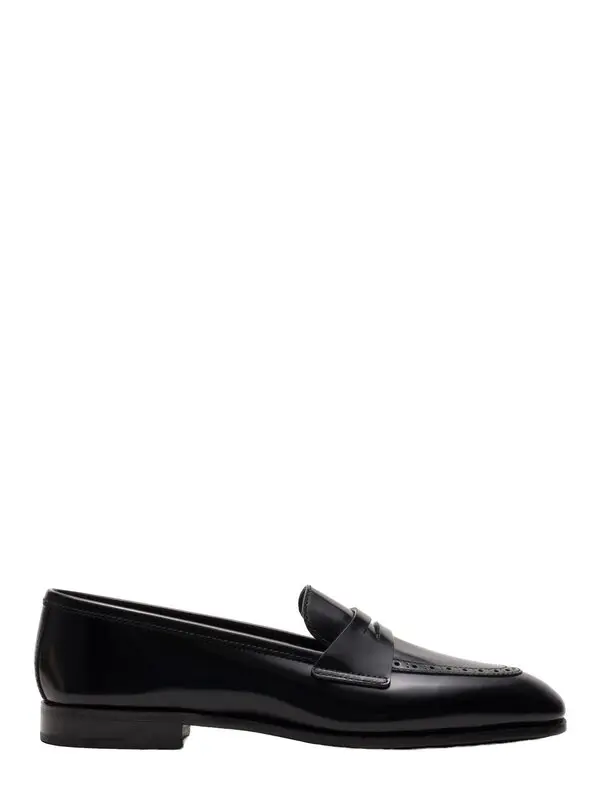 Church's Onyx Leather Loafers - Multicolor