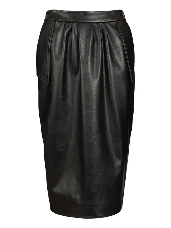 Stella McCartney Altermat Midi Skirt - Black