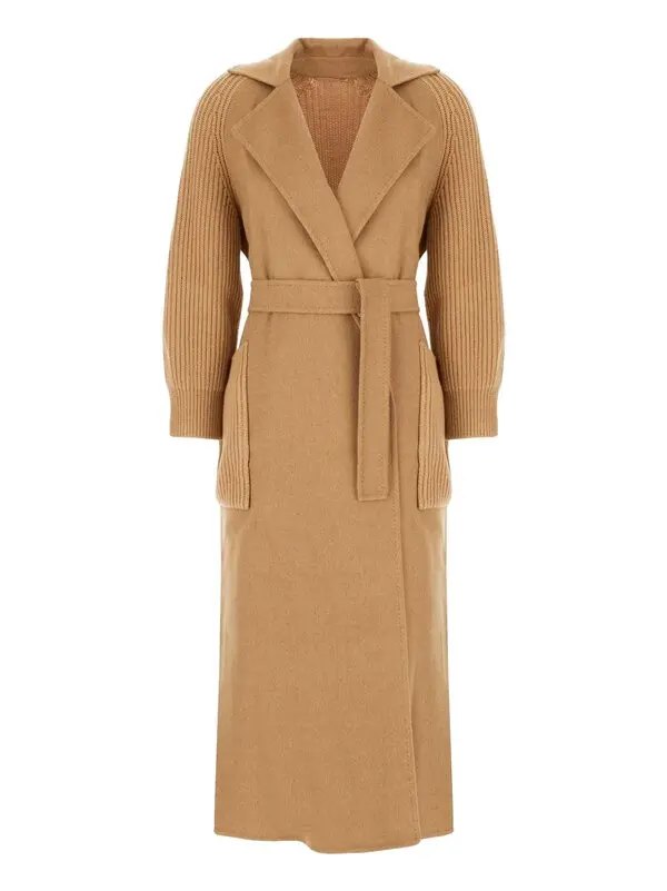 Max Mara Clothing Coats - Multicolor