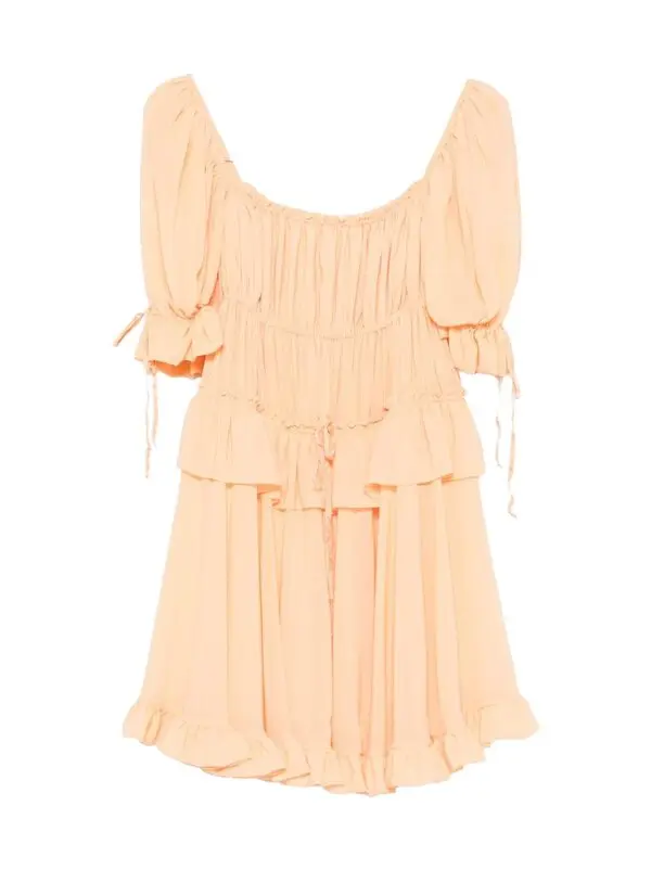 Chloé Silk Mini Dress - Multicolor
