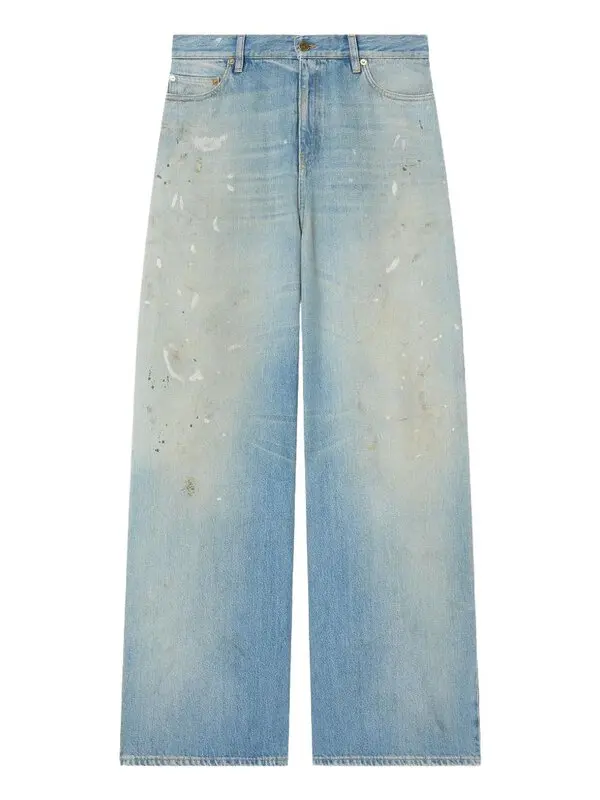 GOLDEN GOOSE Denim Cotton Jeans - Multicolor