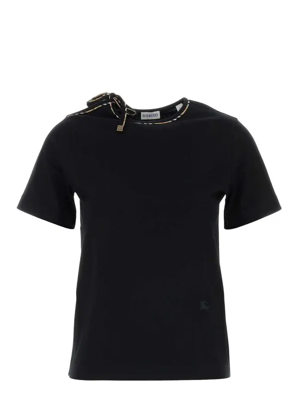 Burberry Cotton T-shirt - Black