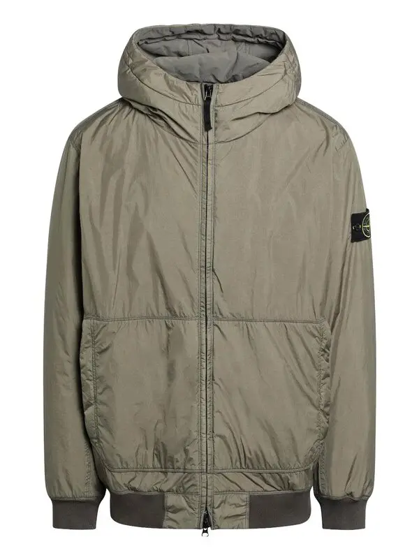 Stone Island Military Lightweight Nylon Jacket - Green