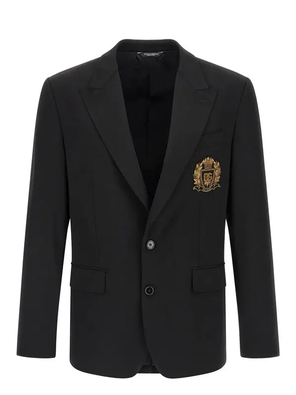 Dolce & Gabbana Sicilia Light' Blazer - Black