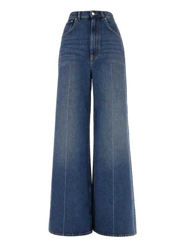 Stella McCartney Wide Leg Jeans - Multicolor