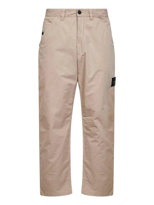 Stone Island Desert Ripstop Straight-leg Trousers - Multicolor