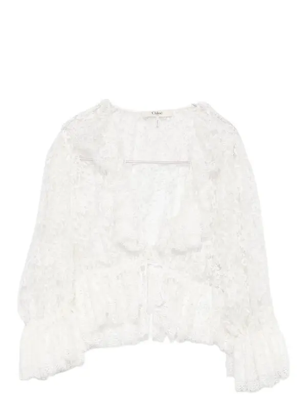 Chloé Embroidered Top - Multicolor