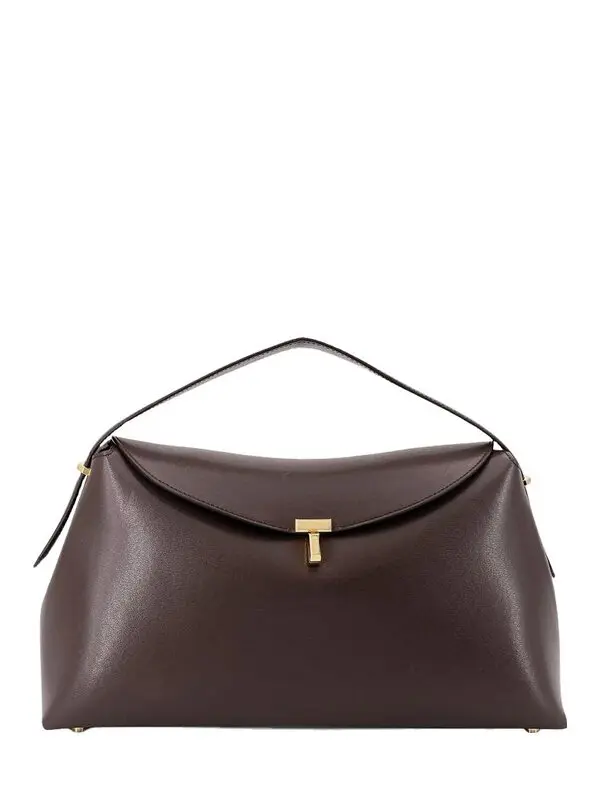 TOTEME T-lock Leather Shoulder Bag - Multicolor
