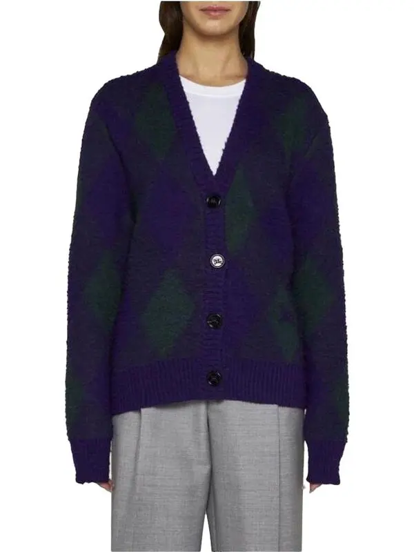 Burberry Argyle Knitwear - Multicolor