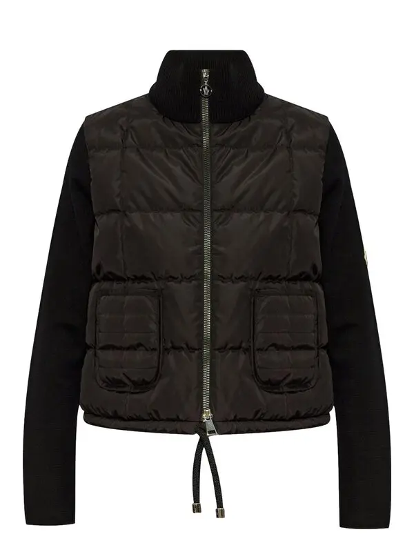 Moncler Padded Virgin Wool Cardigan - Multicolor
