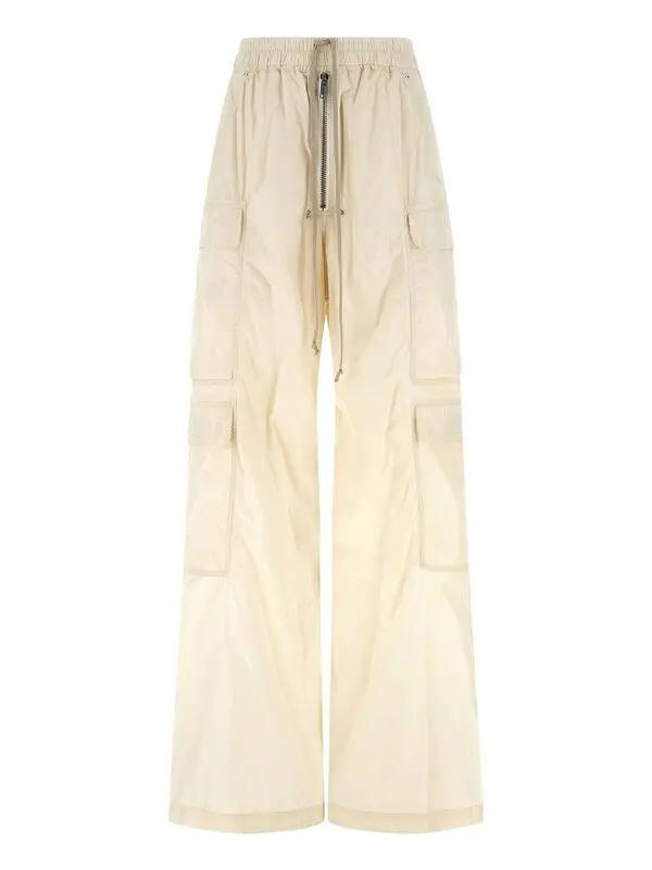 Rick Owens Double Cargo Jumbo Belas Pants - Cream