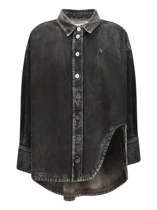 Attico Denim Shirt - Black
