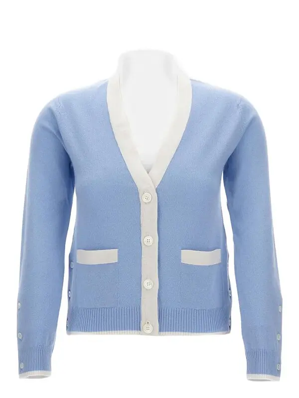 Thom Browne Knitted Cardigan - Multicolor