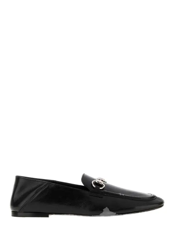 Gucci Leather Loafers - Black