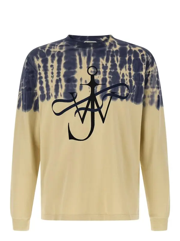 JW Anderson J.w.anderson 'ribbon Anchor' Tie-dye T-shirt - Multicolor