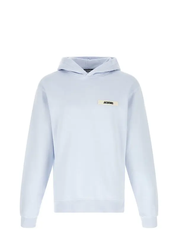 Jacquemus Le Hoodie Gros Grains Sweatshirt - Blue