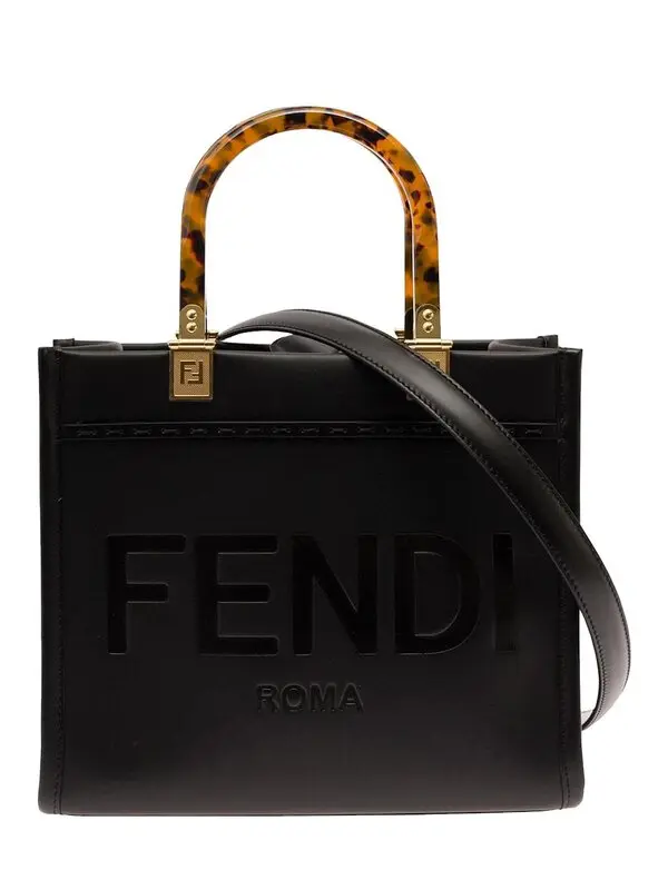 Fendi Sunshine Tote Bag - Black