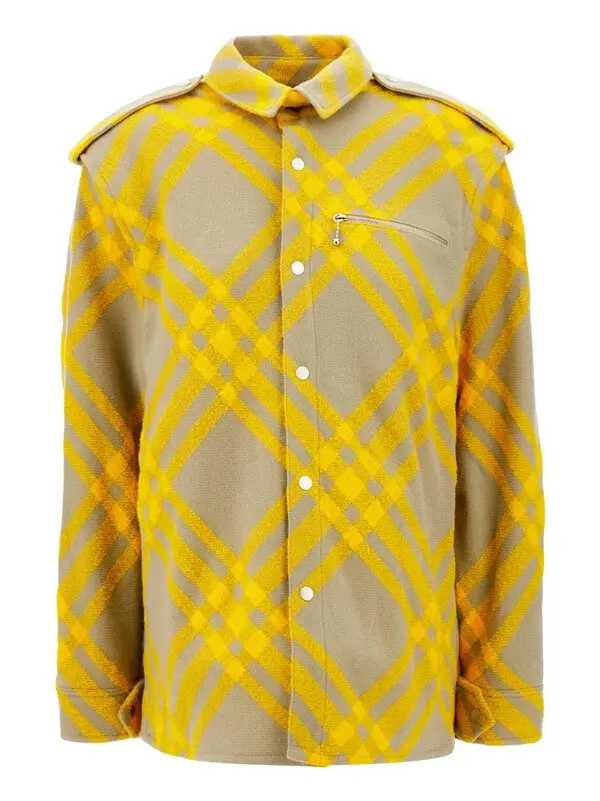 Burberry Check Shirt - Multicolor