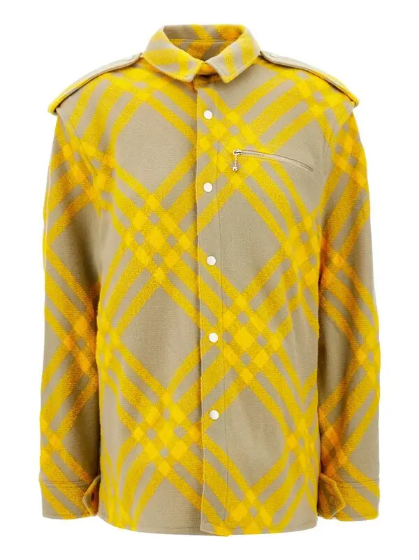 Burberry Check Shirt - Multicolor
