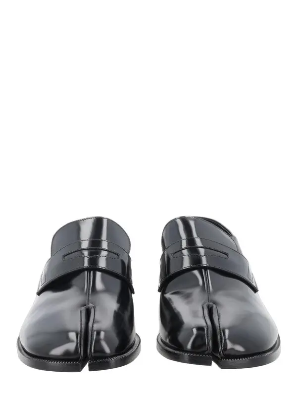 MAISON MARGIELA Tabi City Babouche Mocassino - Black