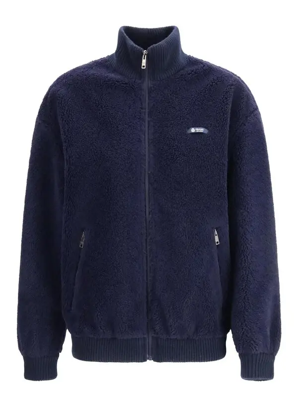Prada Fleece Jacket - Blue
