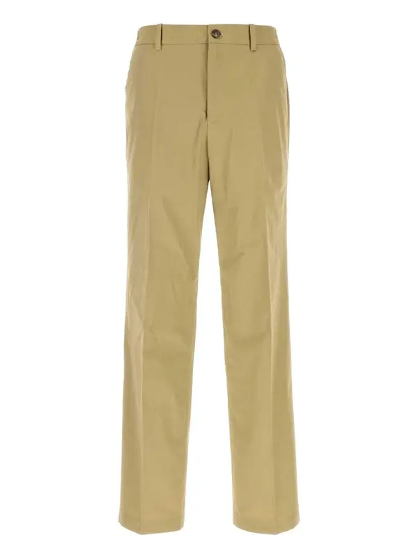 A.p.c. Khaki Cotton Dylan Pant - Green