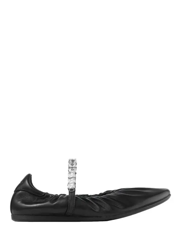 JIMMY CHOO Jade Leather Ballets - Multicolor