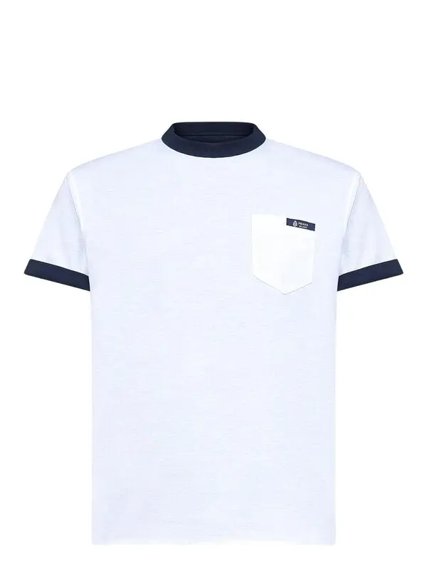 Prada Abbigliamento Reversible Cotton T-shirt - Multicolor