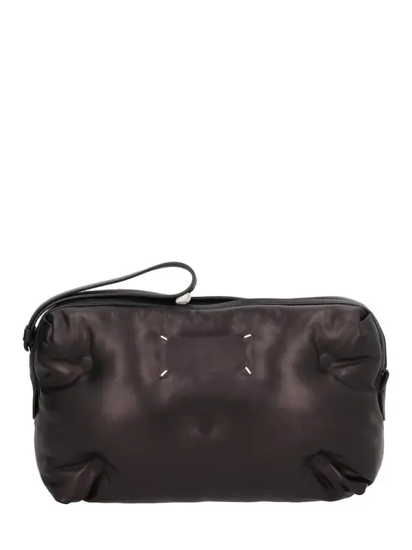MAISON MARGIELA Glam Slam Leather Camera Bag - Black