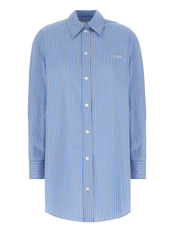 Isabel Marant Étoile Striped Button Up Shirt - Multicolor