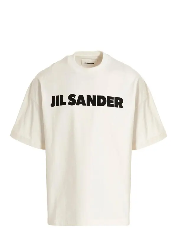 JIL SANDER Logo Print T-shirt - Multicolor