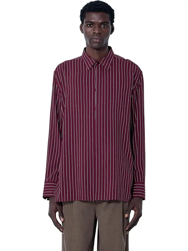 Saint Laurent Cassandre Shirt - Brown
