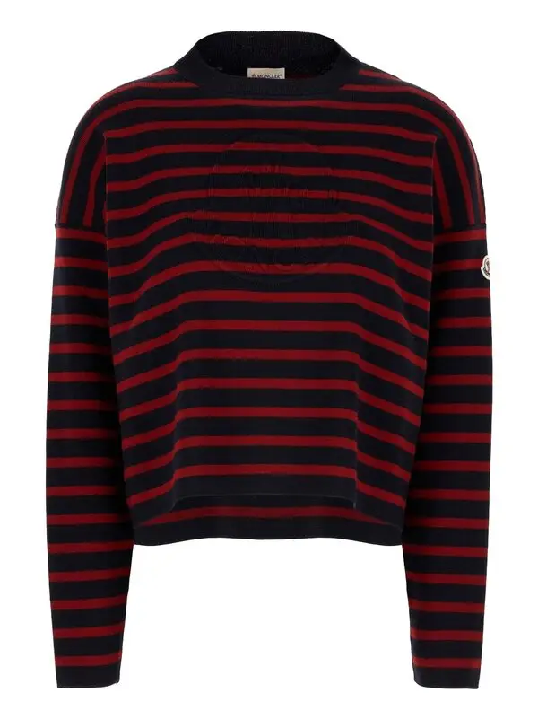 Moncler Striped Knitwear - Multicolor