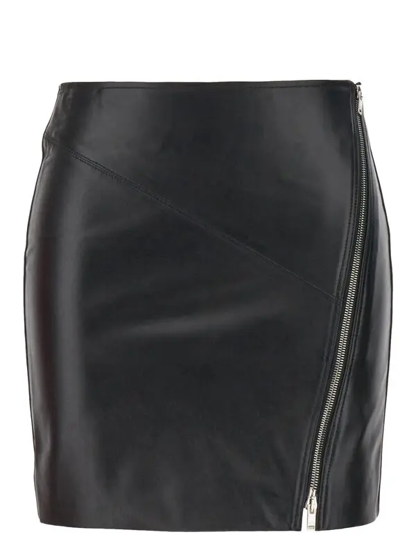 Isabel Marant Étoile Leather Skirt - Multicolor