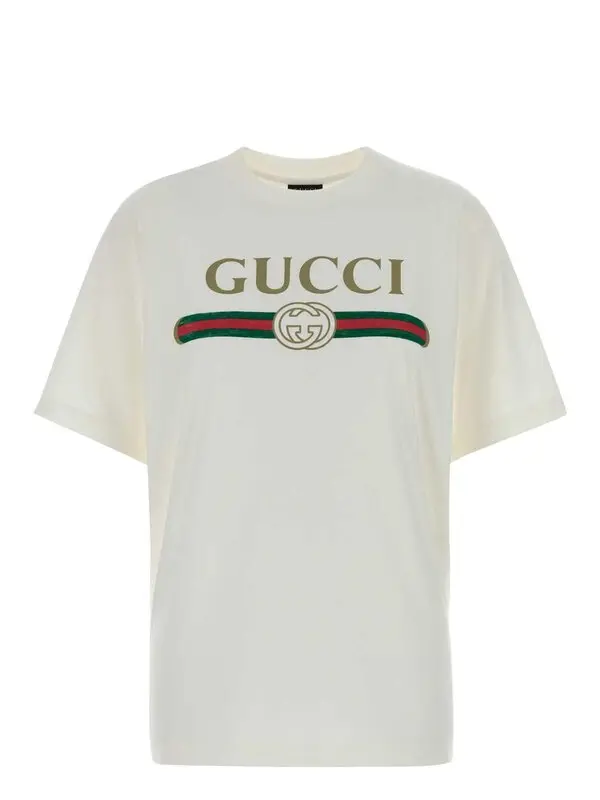 Gucci Cotton Blend T-shirt - White