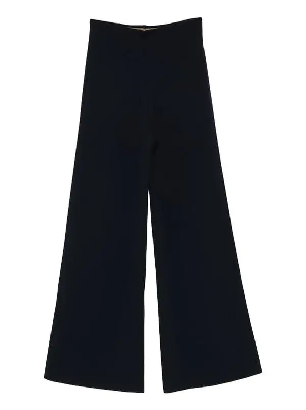 Max Mara Trousers High-waisted Trousers - Blue