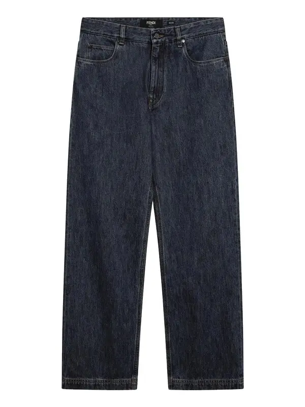 Fendi Long Jeans - Blue