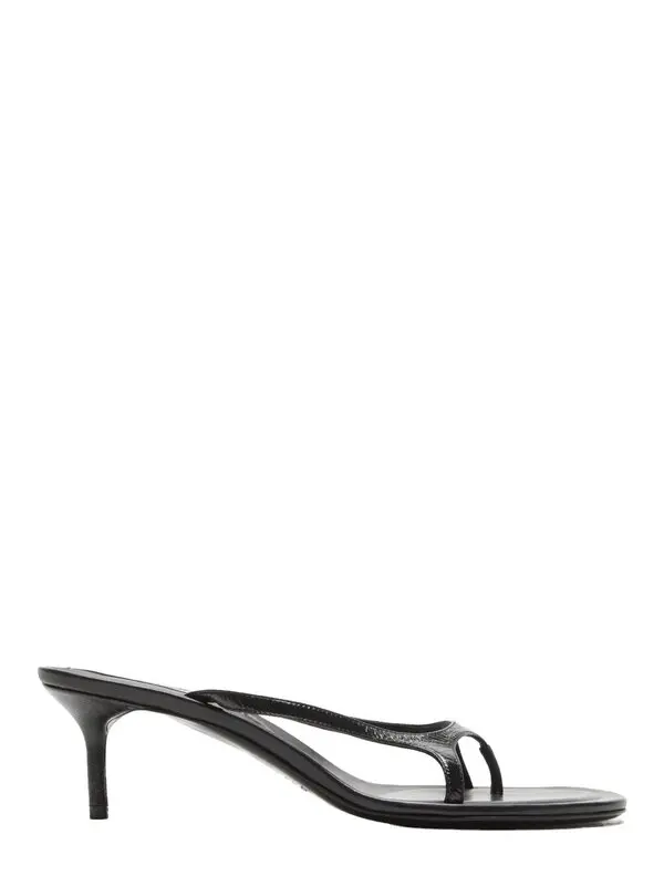 Acne Studios Leather Thong Sandals - Multicolor