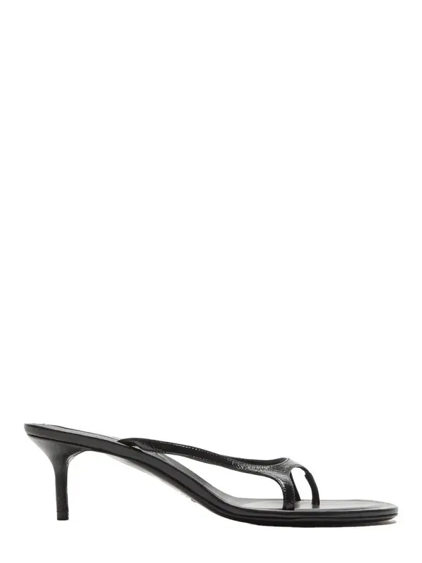 Acne Studios Leather Thong Sandals - Multicolor