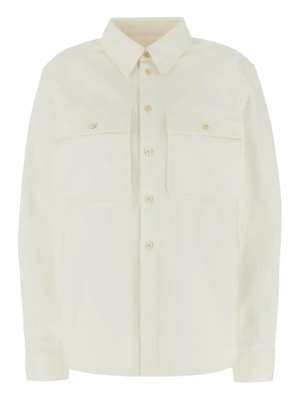 JIL SANDER Classic Collar Button Up Shirt - Multicolor