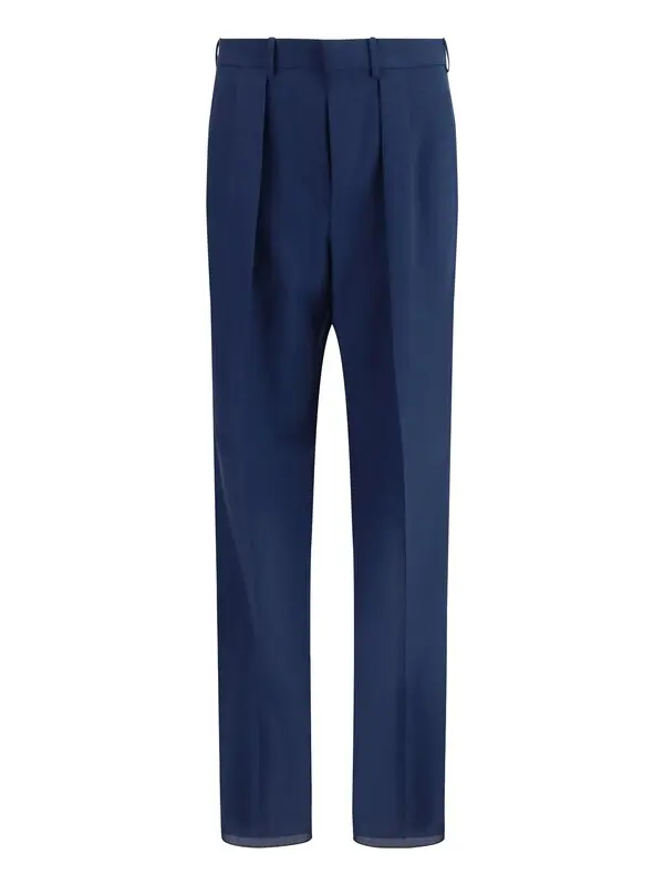 TOM FORD Pleated Pants - Green