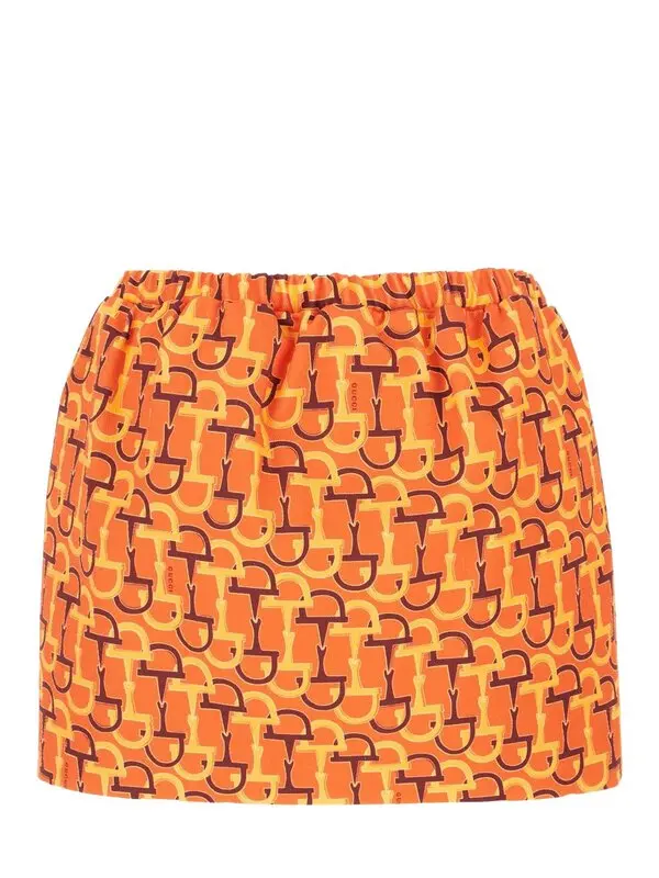 Gucci Printed Skirt - Multicolor