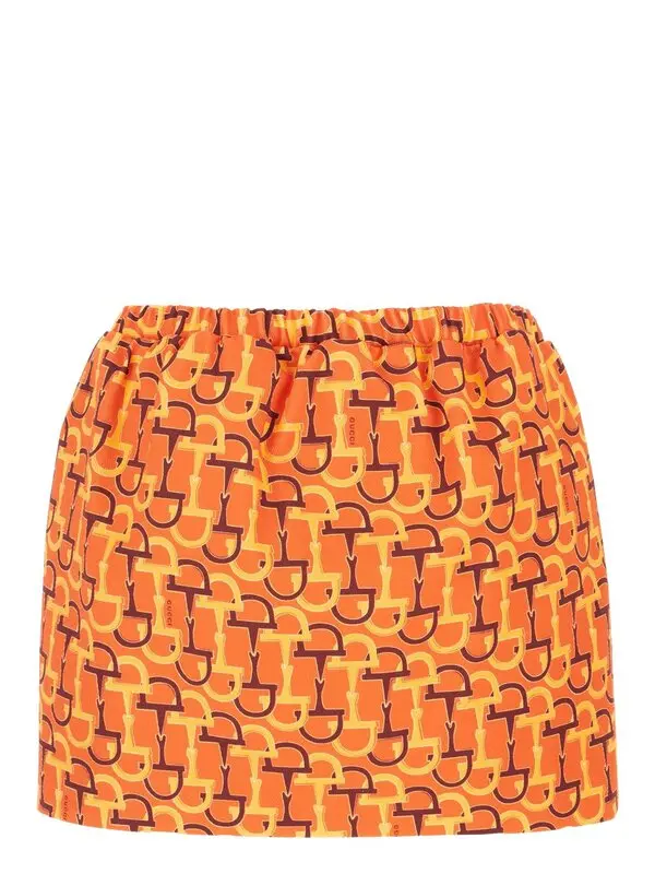 Gucci Printed Skirt - Multicolor