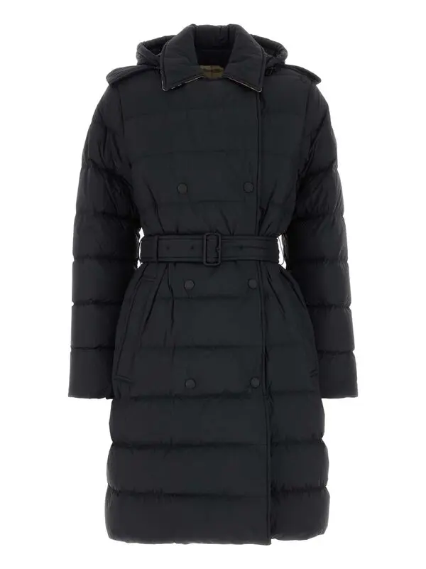 Burberry Nylon Down Jacket - Blue